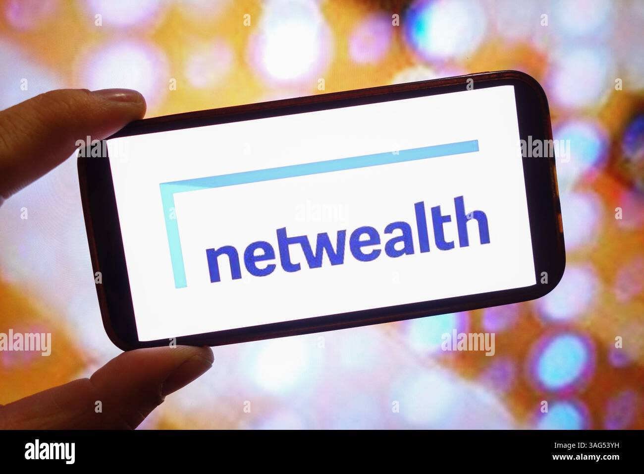 Poland. 07th Apr, 2025. In this photo illustration, the Netwealth ...