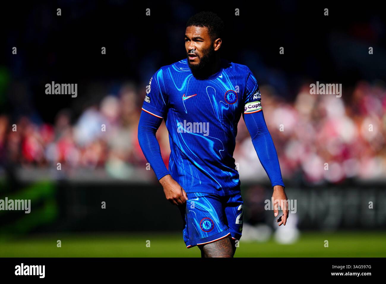 Chelsea’s Reece James during the Premier League match at the Gtech ...