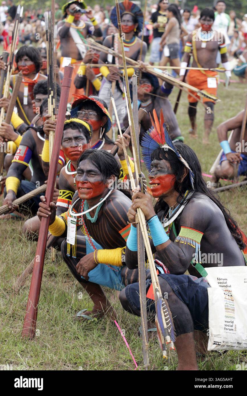 Forest tribes brazil hi-res stock photography and images - Alamy
