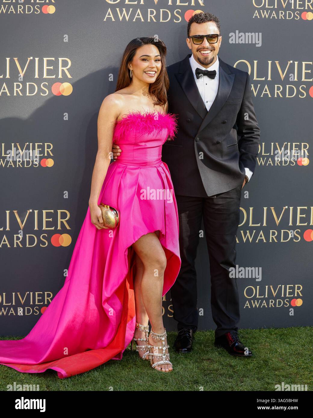 London, UK. 06th Apr, 2025. Mae Ann Jorolan and Luke Brady attend the ...