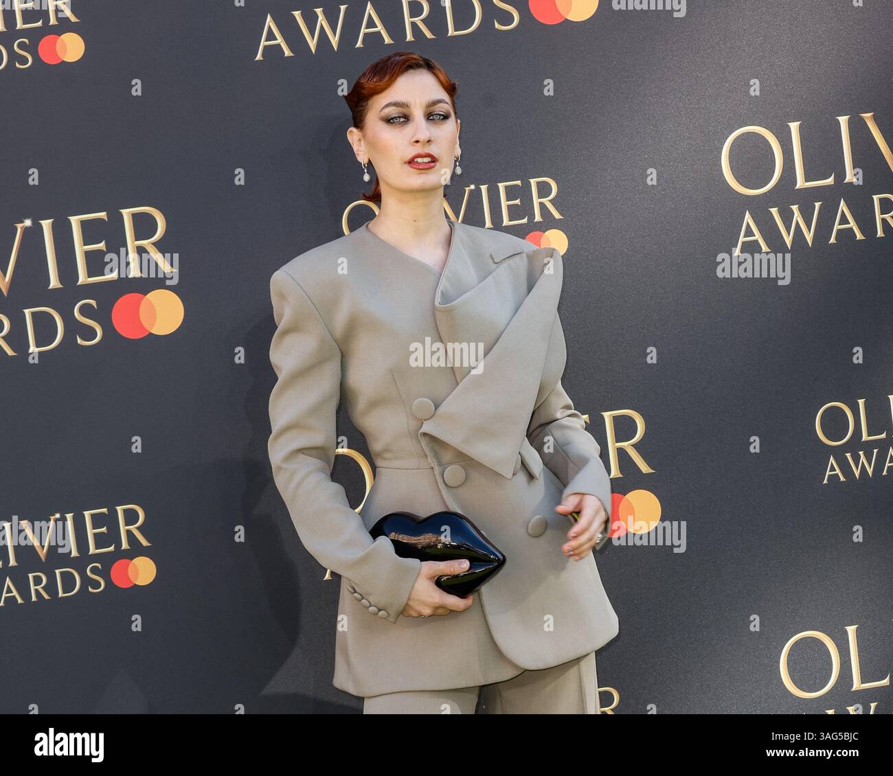 London, UK. 06th Apr, 2025. Georgie Buckland attends the Olivier Awards ...