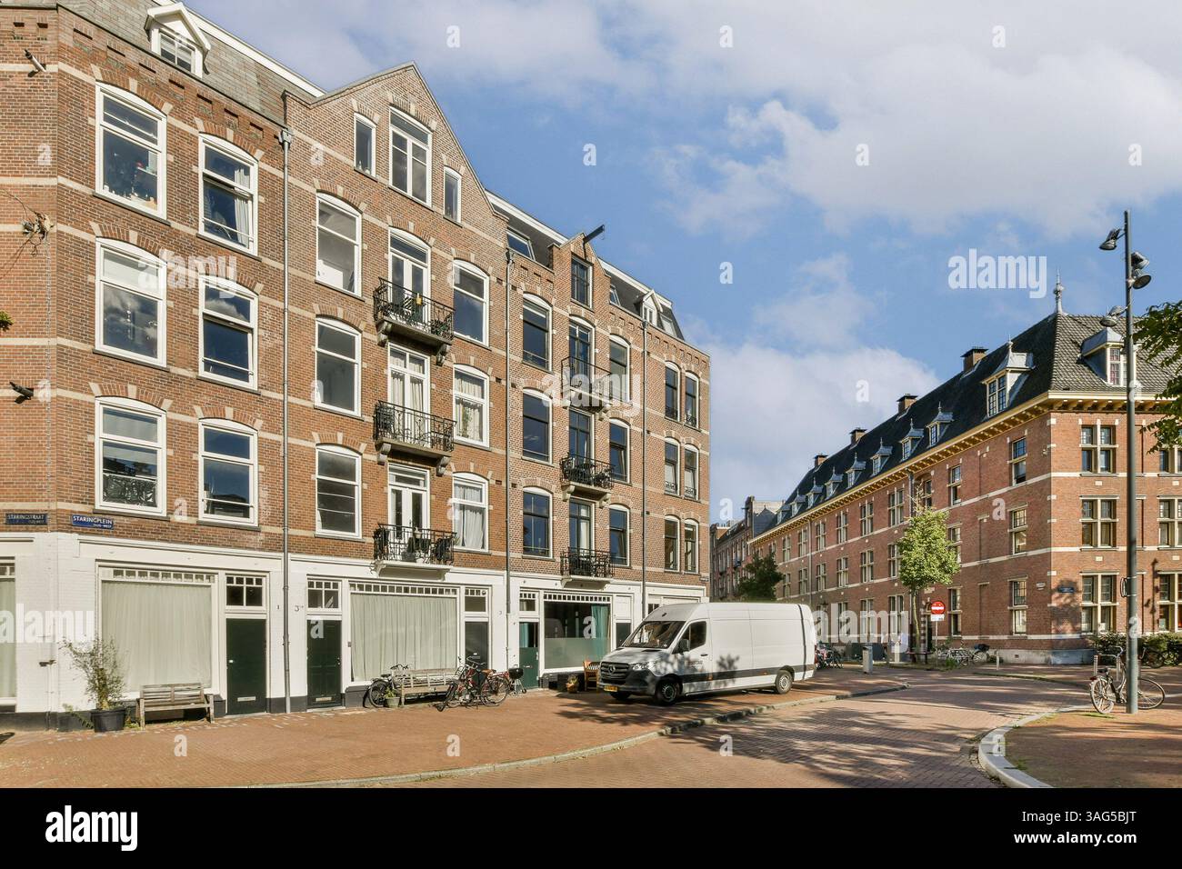 A picturesque street scene showcasing historic brick buildings with ...