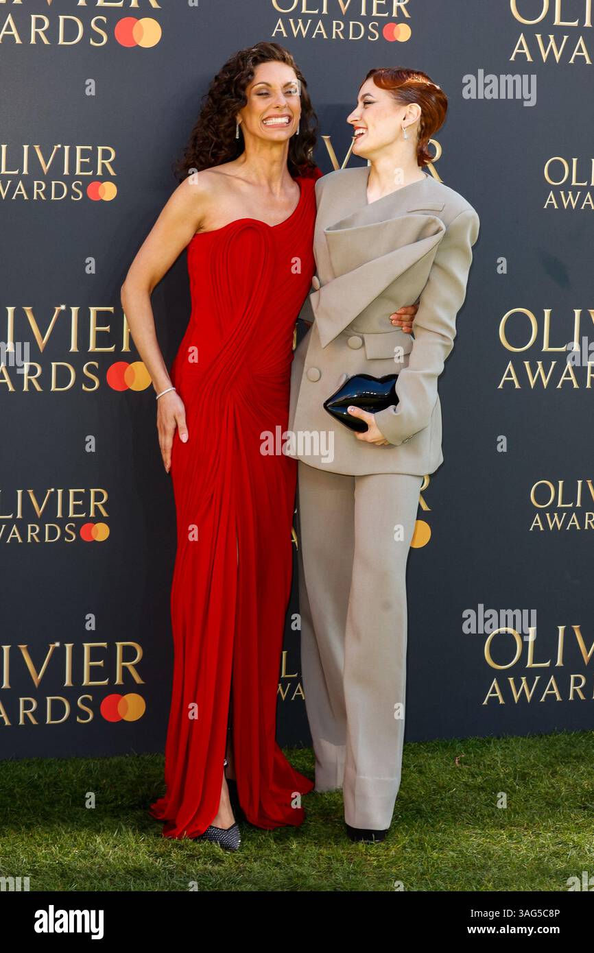 London, UK. 06th Apr, 2025. Amy Di Bartolomeo and Georgie Buckland ...