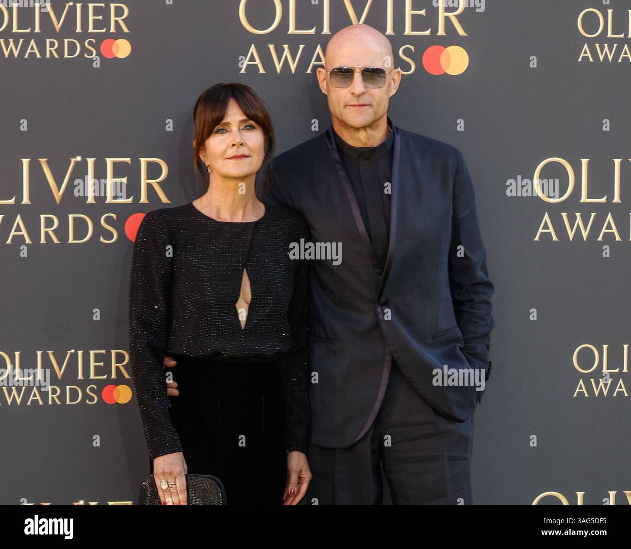 London, UK. 06th Apr, 2025. Mark Strong and Liza Marshall attend the ...