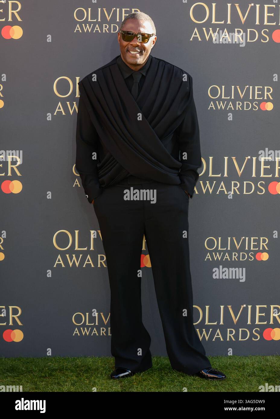 Idris Elba attends the Olivier Awards 2025 at the Royal Albert Hall ...