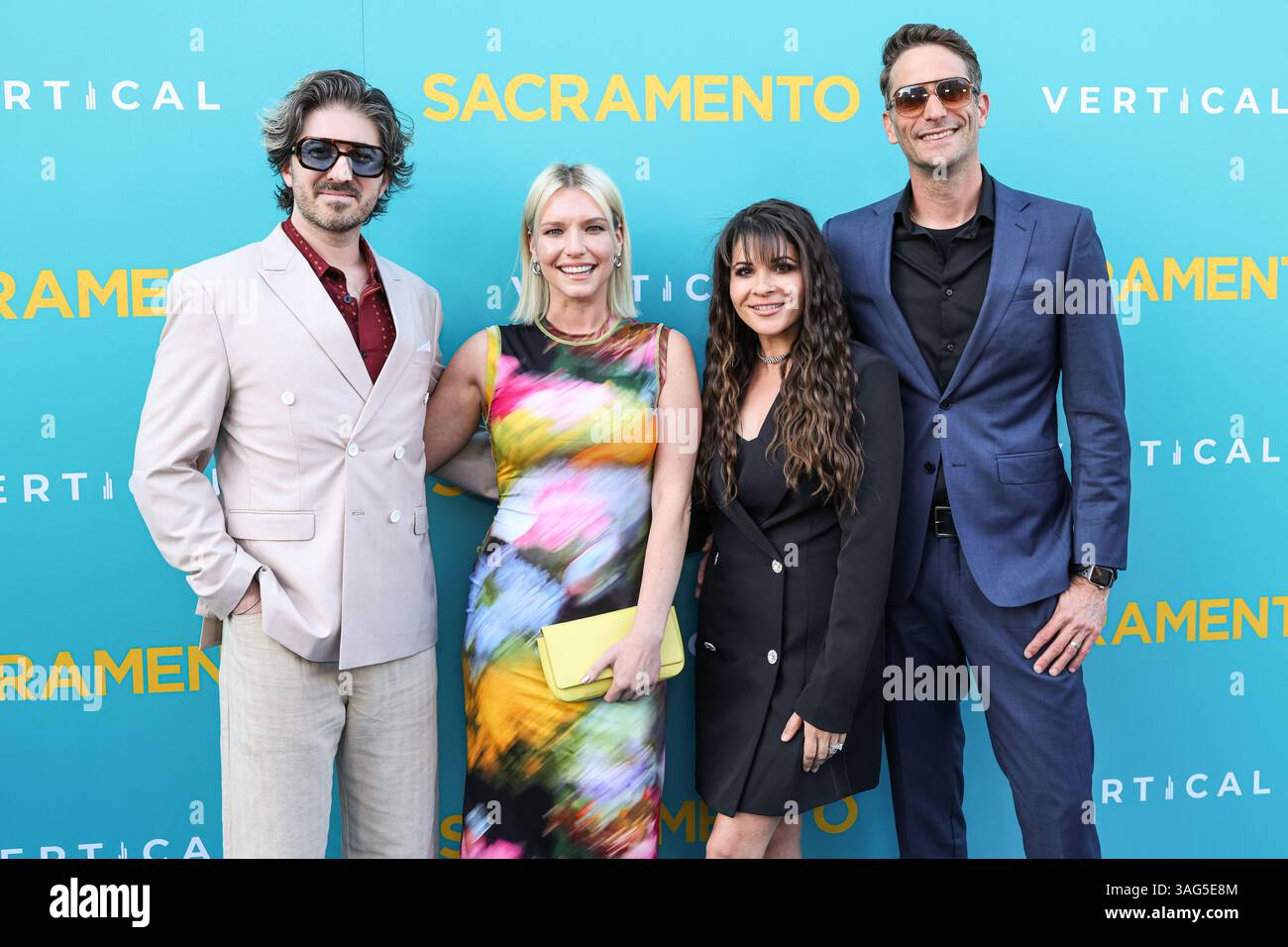 LOS ANGELES, CALIFORNIA, USA - APRIL 07: Eric B. Fleischman (L) and ...