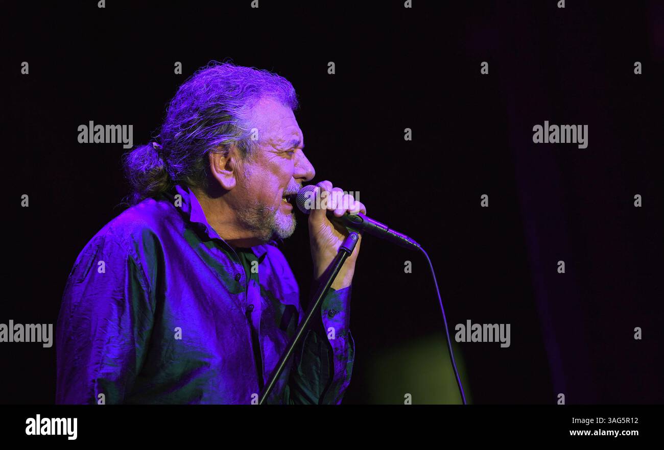 Robert Plant and the Sensational Space Shifters gig at the Civic Hall ...