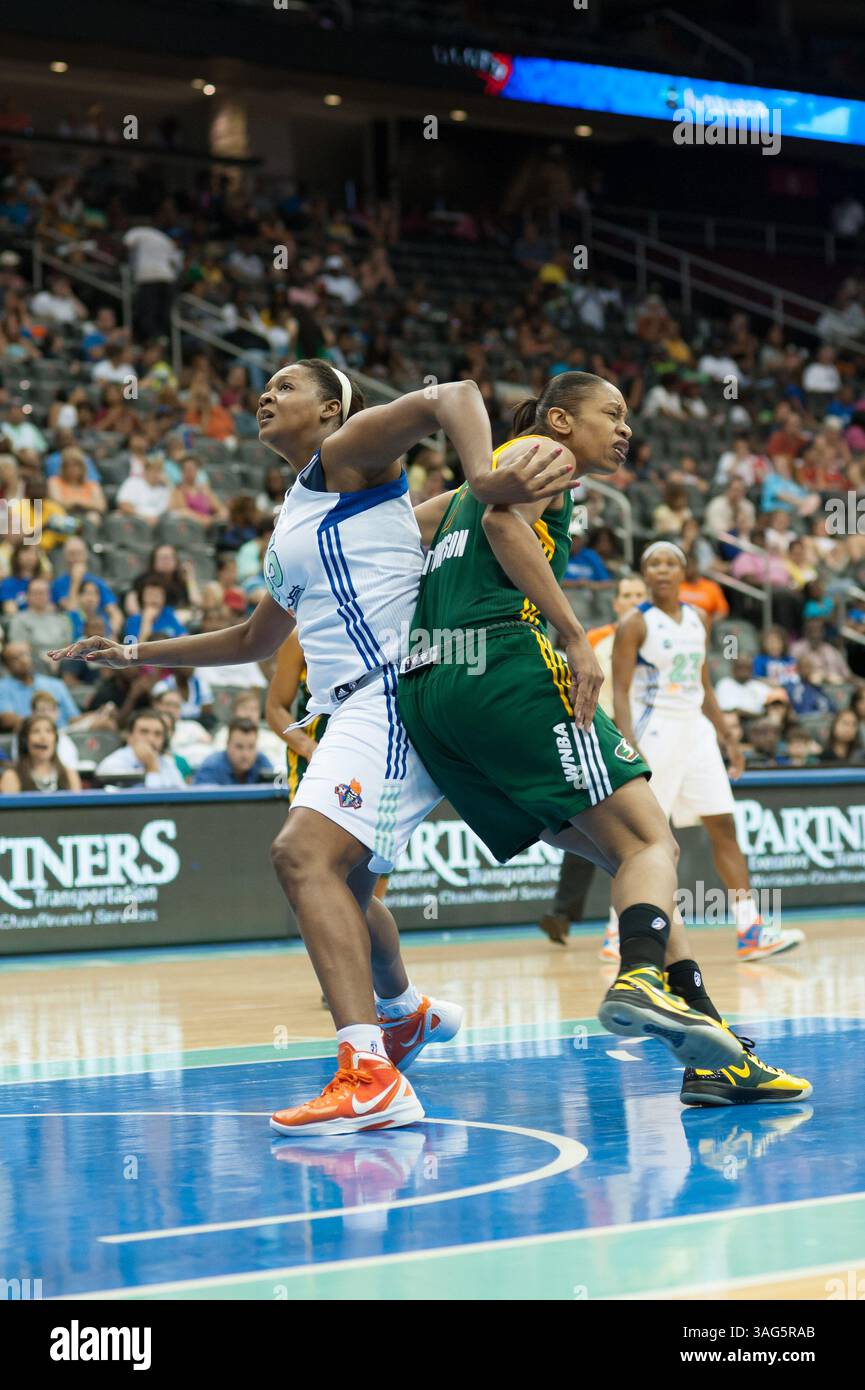 June 30, 2012 - Newark, New Jersey - New York's KARA BRAXTON (45) and ...