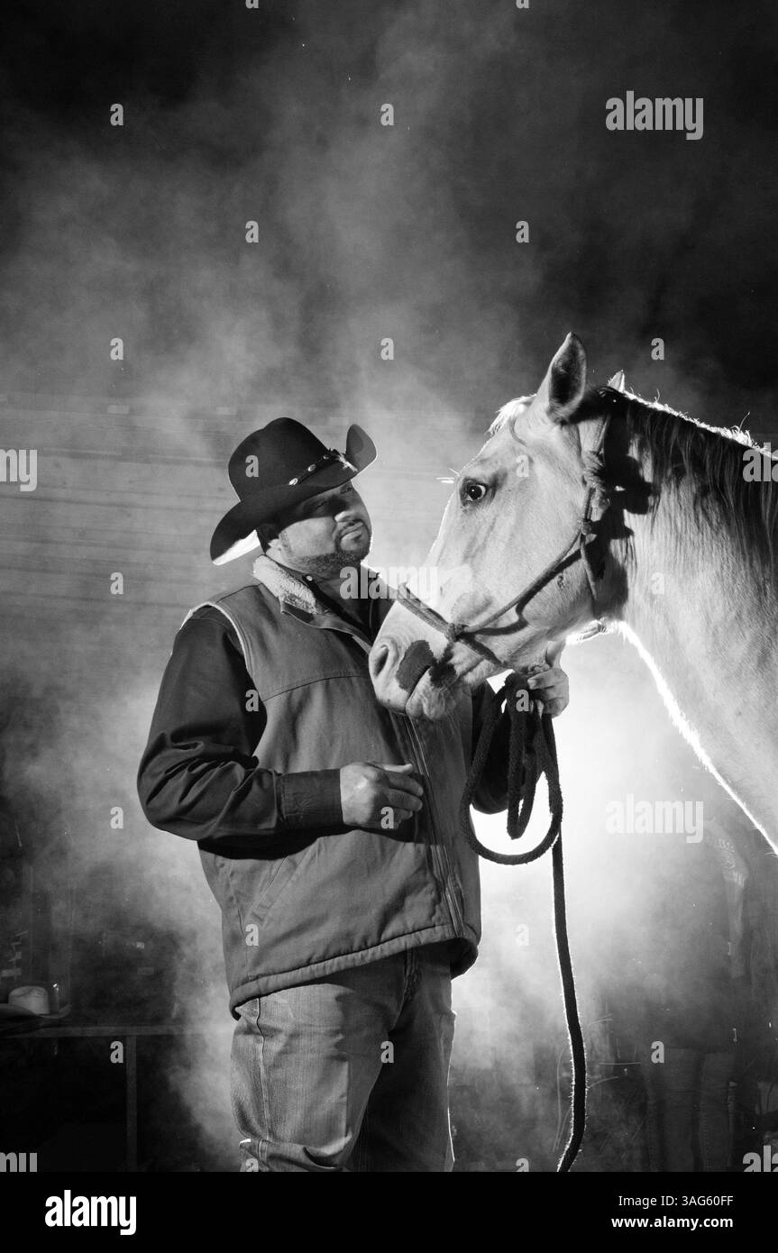 Dec. 10, 2011 - Danciger, Texas, U.S. - CHAD ARCENEAUX stands with his ...