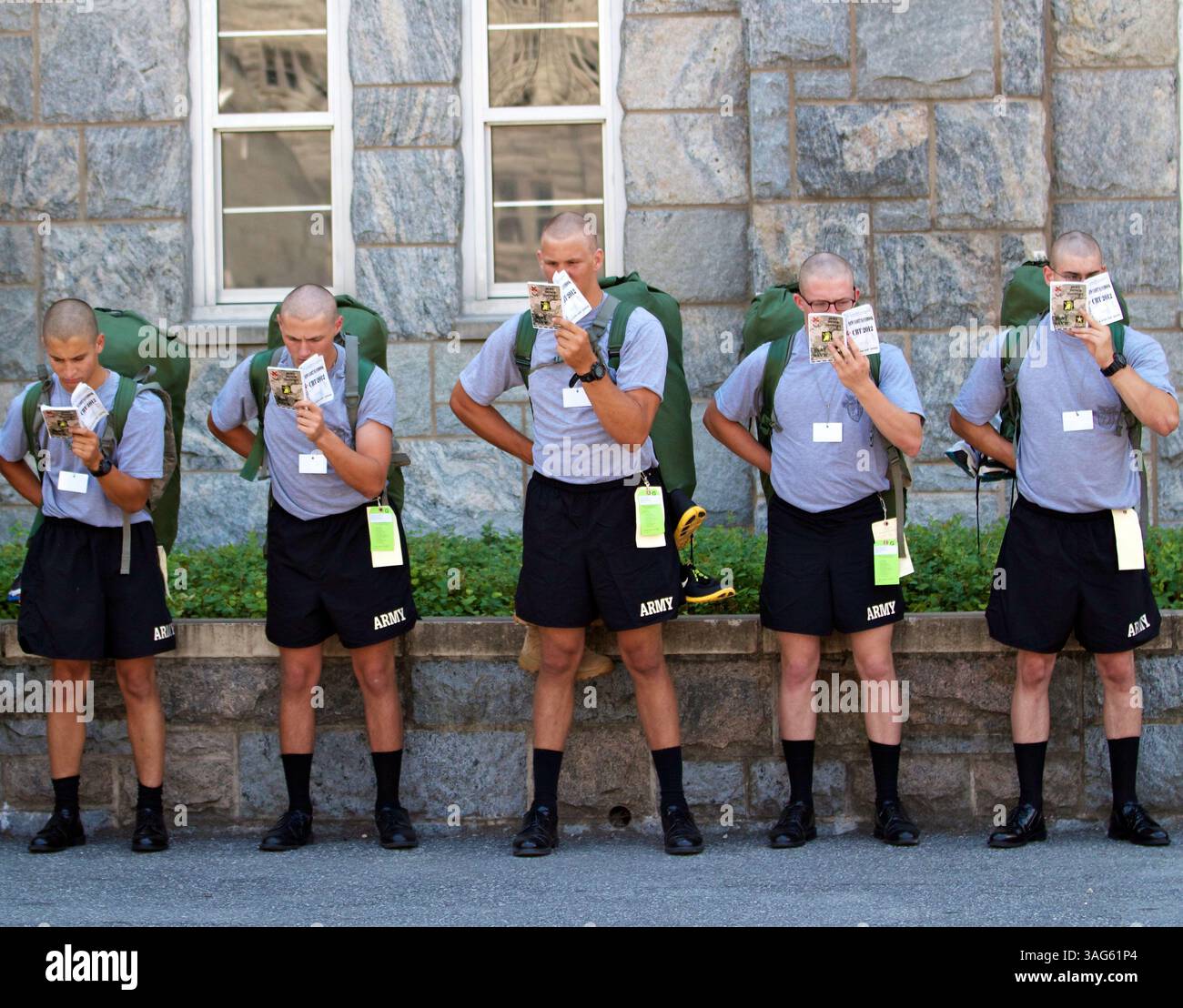 July 02, 2012 - West Point, New York, U.S. - New cadets on their first ...