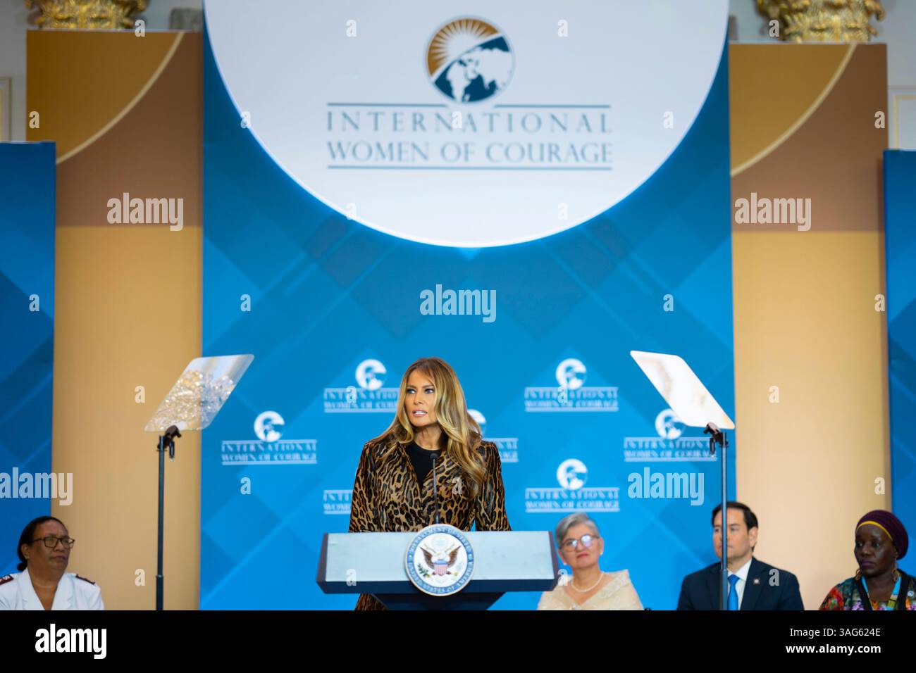 19th international women of courage awards ceremony hi-res stock ...