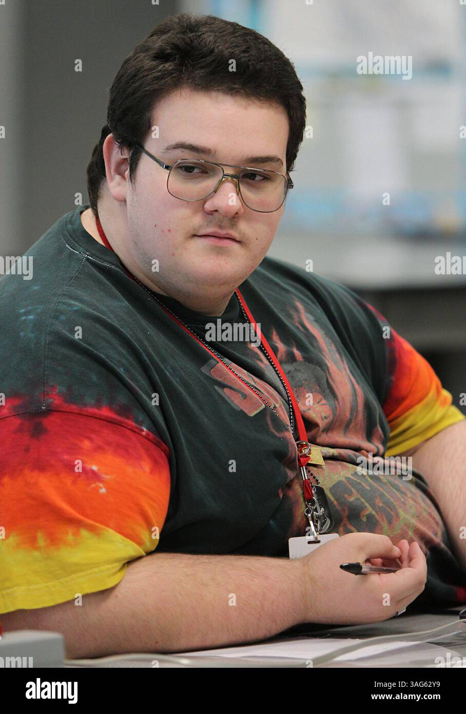 Feb. 7, 2012 - Alton, IL, USA - Jake Watters, 16, is in early stages of ...