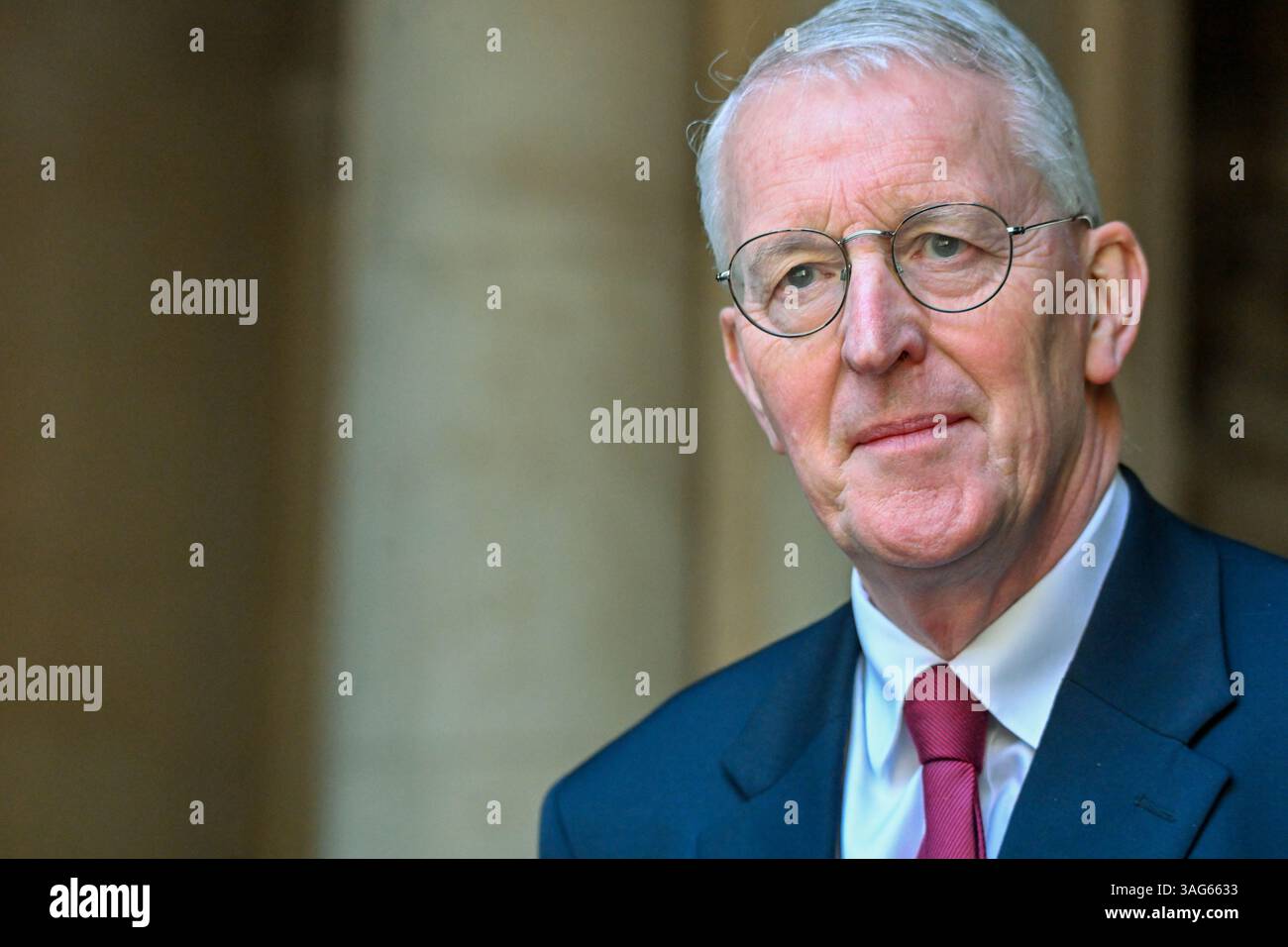 London, UK. 08th Apr, 2025. Hillary Benn, Northern Ireland Secretary ...