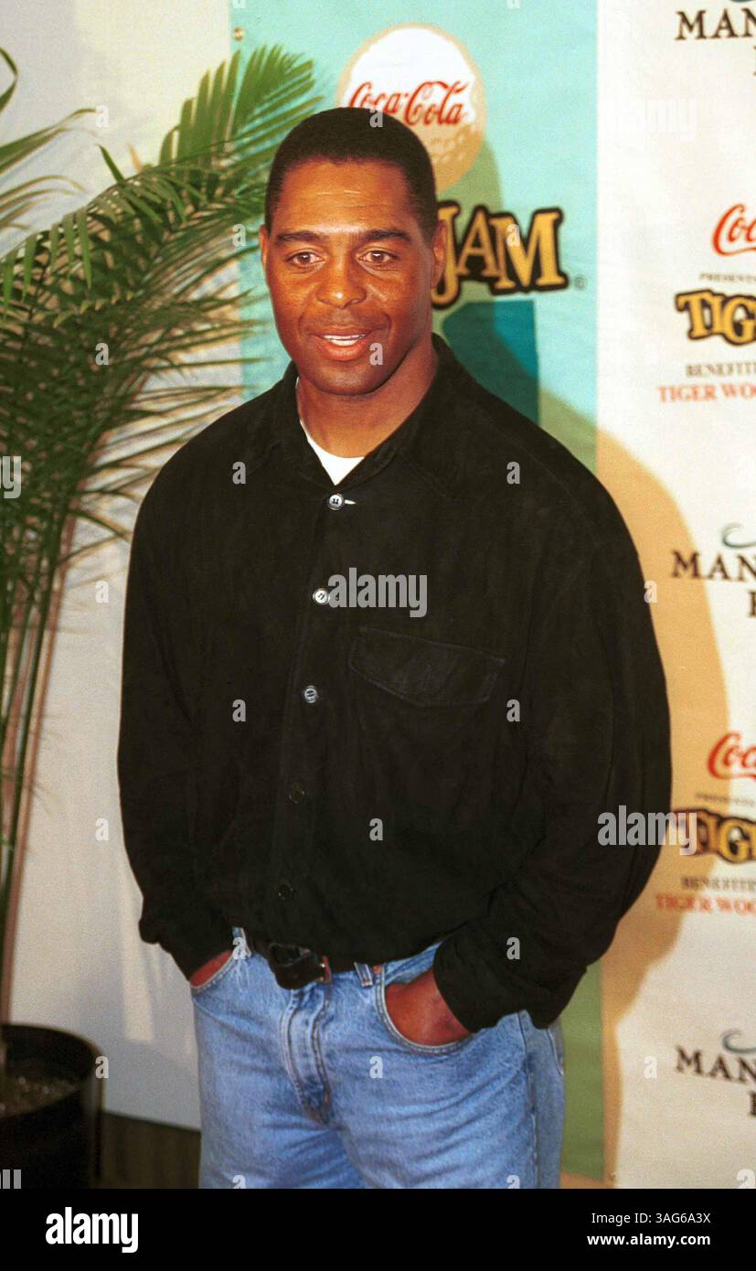 Apr 28, 2001; Las Vegas, NV, USA; Former NFL player MARCUS ALLEN ...