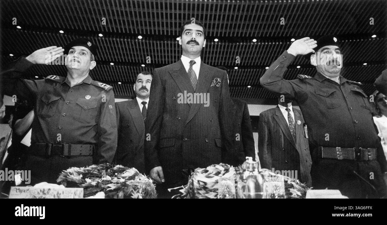 Uday hussein Black and White Stock Photos & Images - Alamy