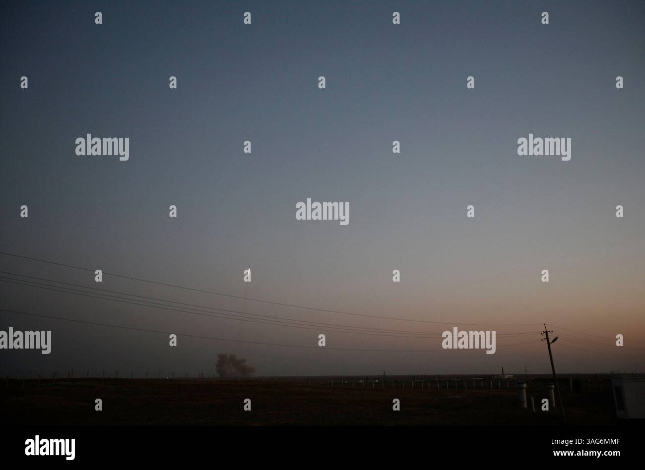 Sep 03, 2010 - Baikonur, Kazakhstan - A Proton heavy booster rocket ...