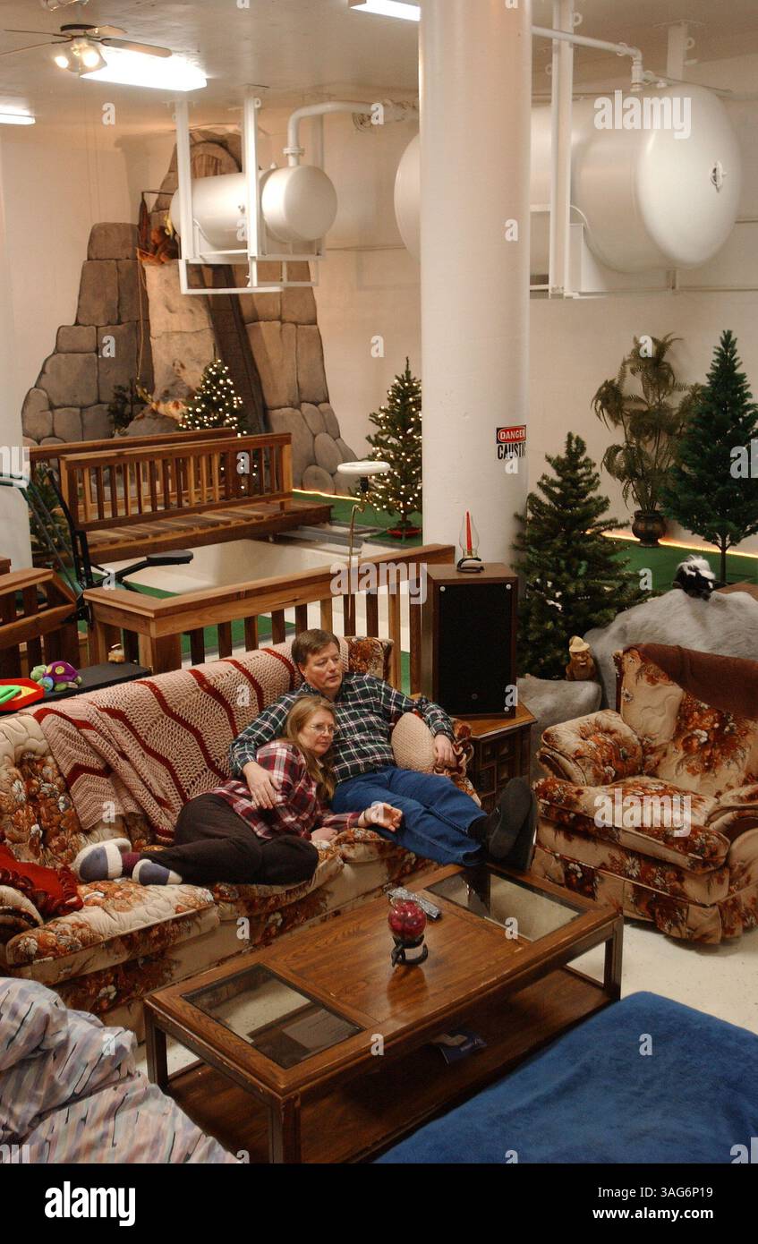 Feb 25, 2003; Kimball, Nebraska, USA; DON and CHARLENE ZWONITZER live ...