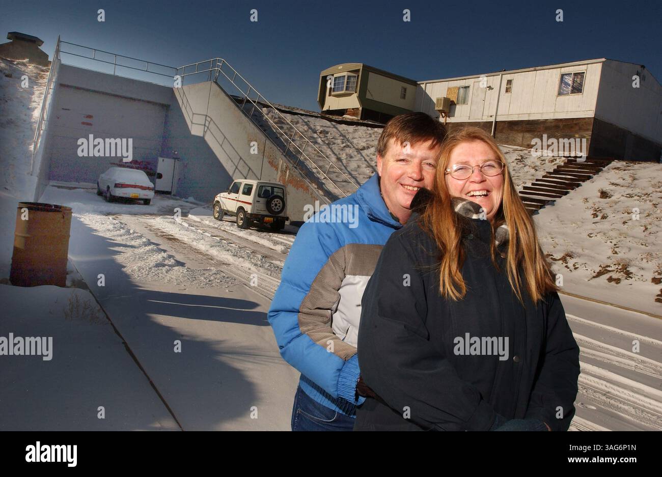 Feb 25, 2003; Kimball, Nebraska, USA; DON and CHARLENE ZWONITZER live ...