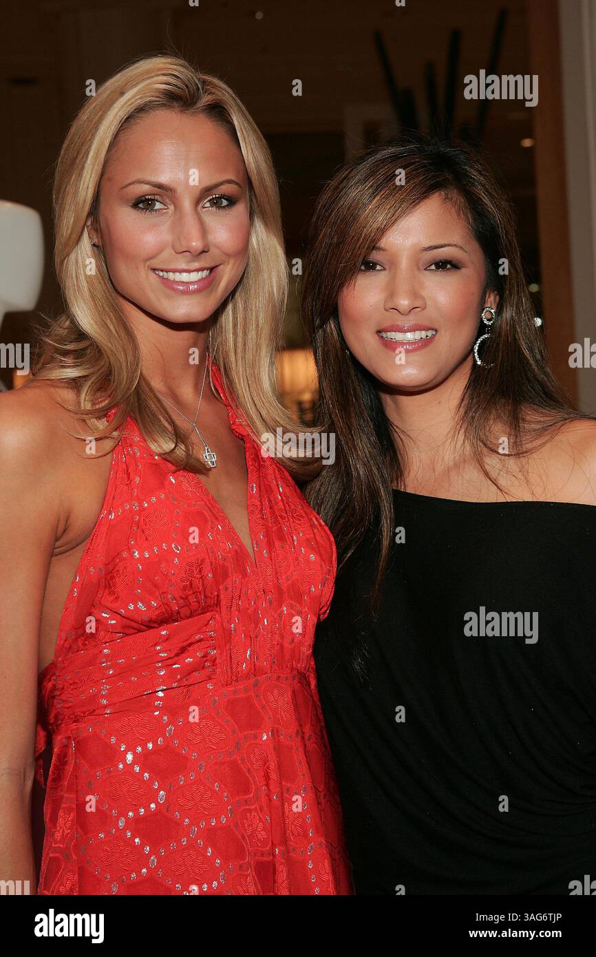 Mar 02, 2006; Beverly Hills, CA, USA; STACEY KEIBLER and KELLY HU ...