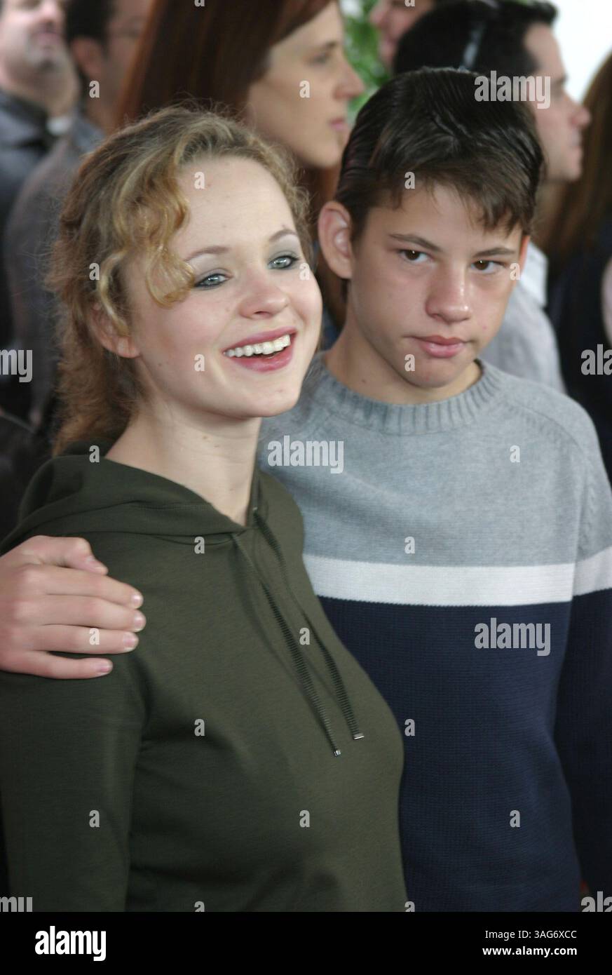 Nov 08, 2003; Hollywood, CA, USA; Actress THORA BIRCH & brother at the ...