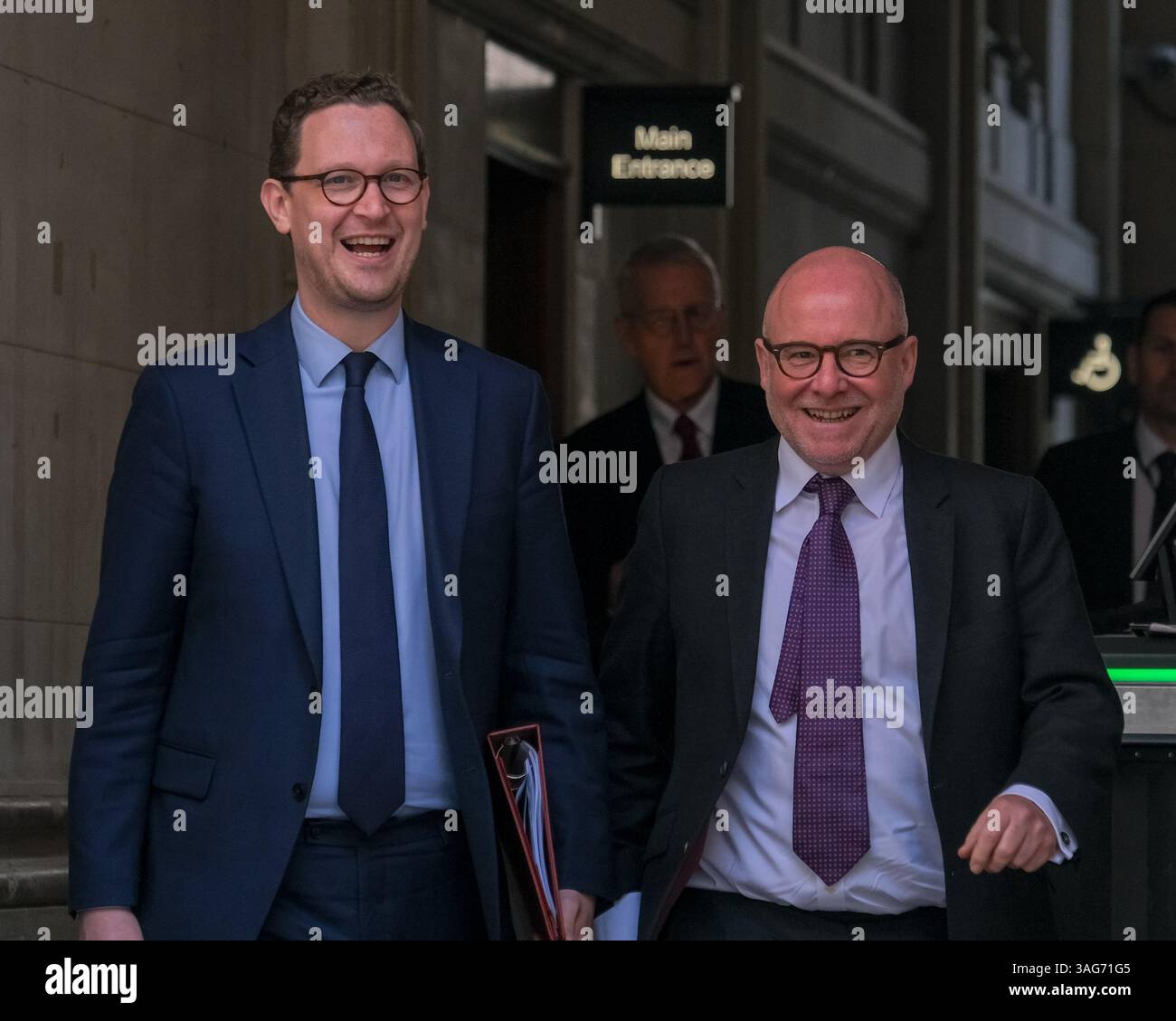 London, UK. 8th April, 2025. Darren Jones, Chief Secretary to the ...