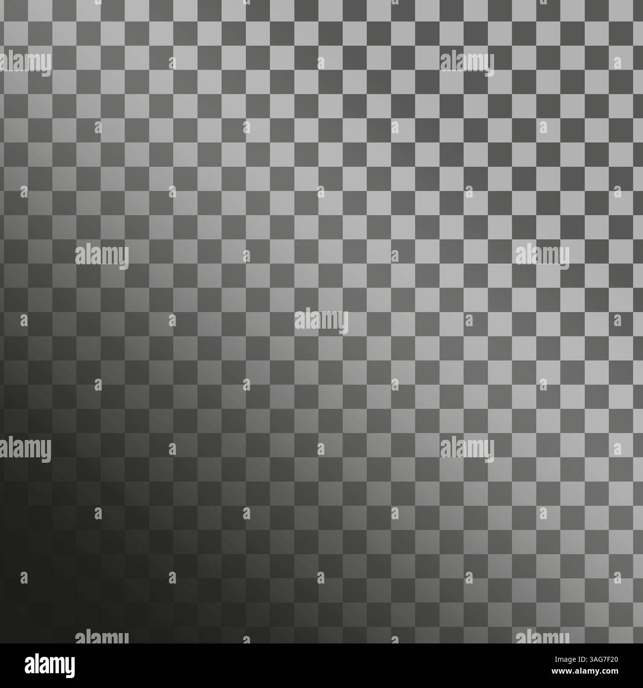 Checker light overlay. Diagonal glow shading. Transparent vector grid ...