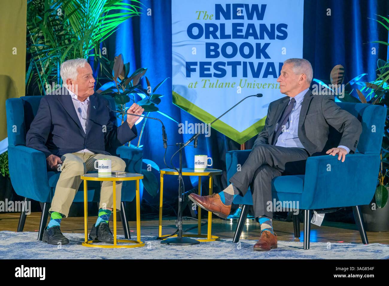 NEW ORLEANS, LA, USA - MARCH 28, 2025: Journalist Walter Isaacson ...