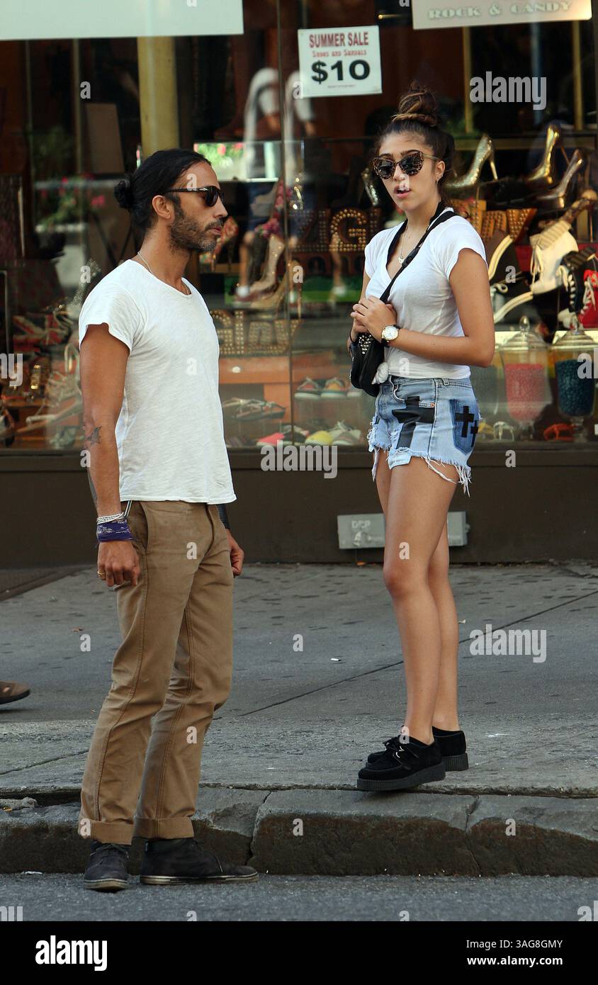 Sept. 10, 2012 - New York, New York, U.S. - Madonna's daughter LOURDES ...