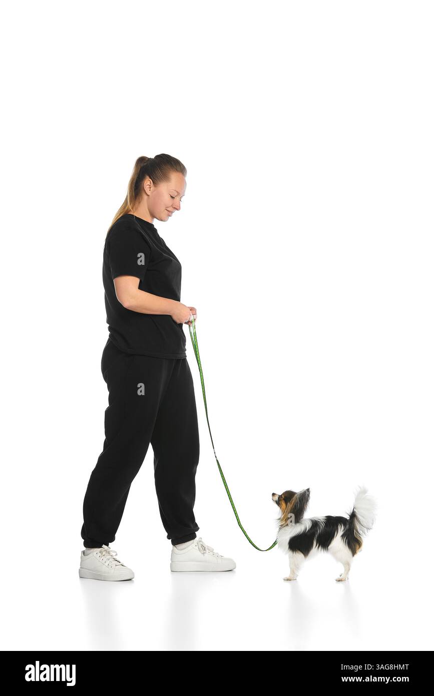 Miniature woman standing on Cut Out Stock Images & Pictures - Alamy