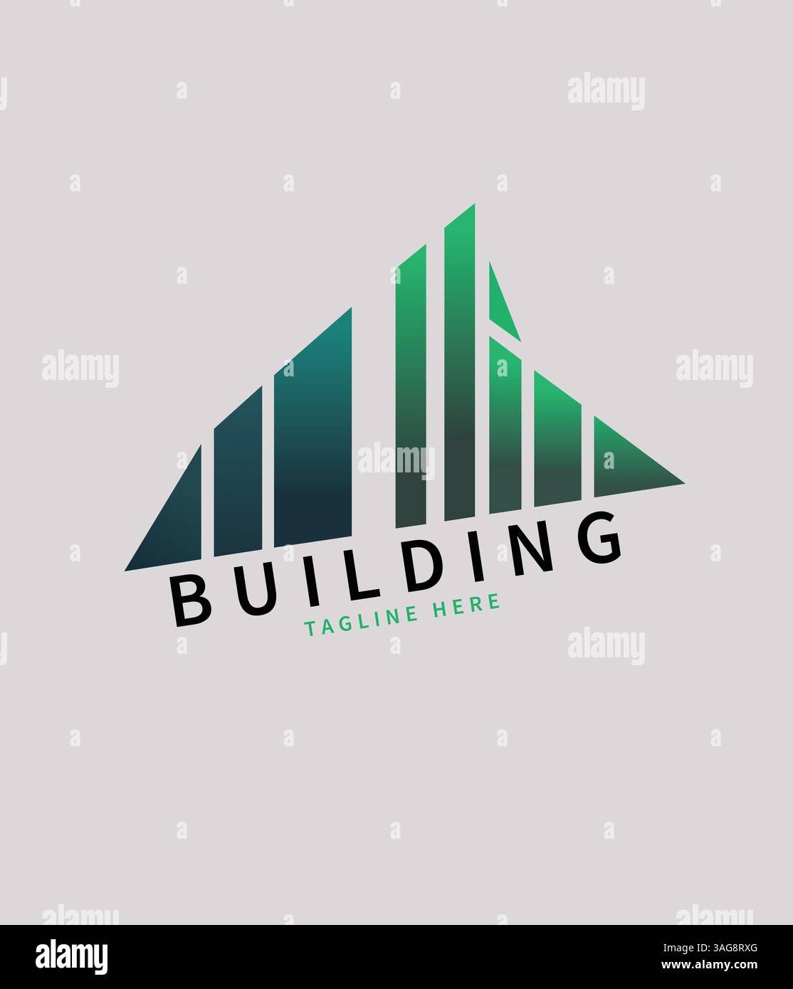 Modern building logo abstract Stock Vector Images - Alamy
