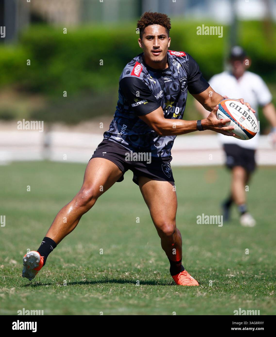 Jordan Hendrikse of the Hollywoodbets Sharks during the Hollywoodbets ...