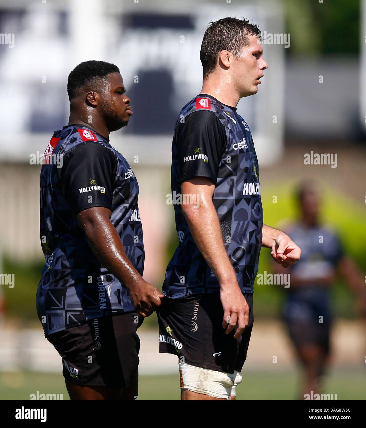 Deon Slabbert of the Hollywoodbets Sharks during the Hollywoodbets ...