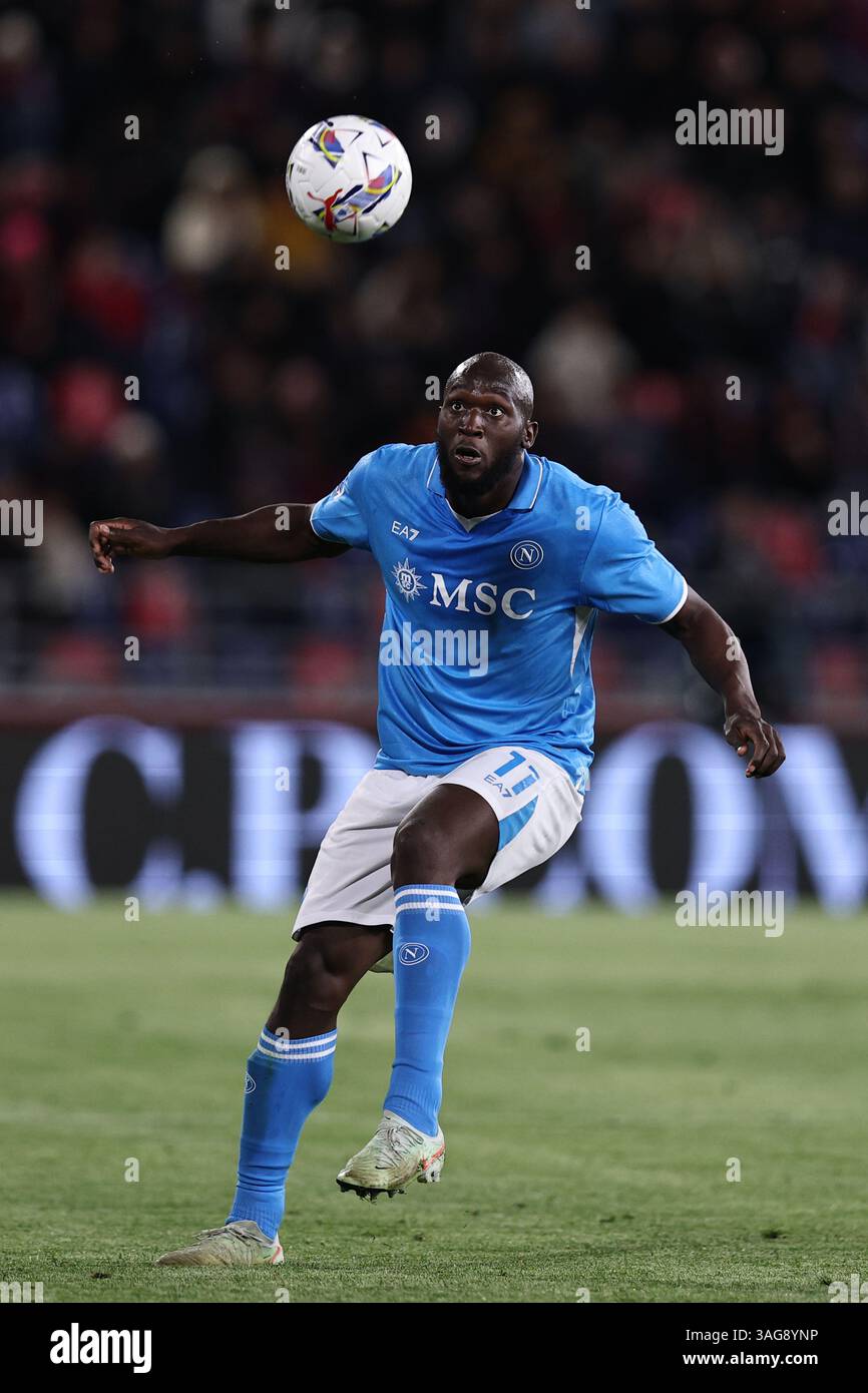 Romelu Lukaku (Napoli) ;during the Italian Serie A match between ...