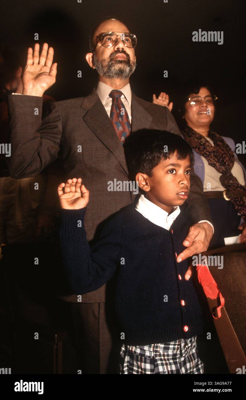 Naturalization ceremony 1996 hi-res stock photography and images - Alamy