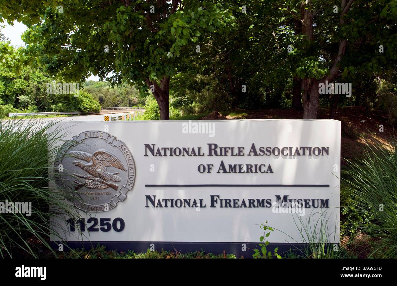 May 13, 2012 - Fairfax, VA, USA - Signage at the entrance to the ...