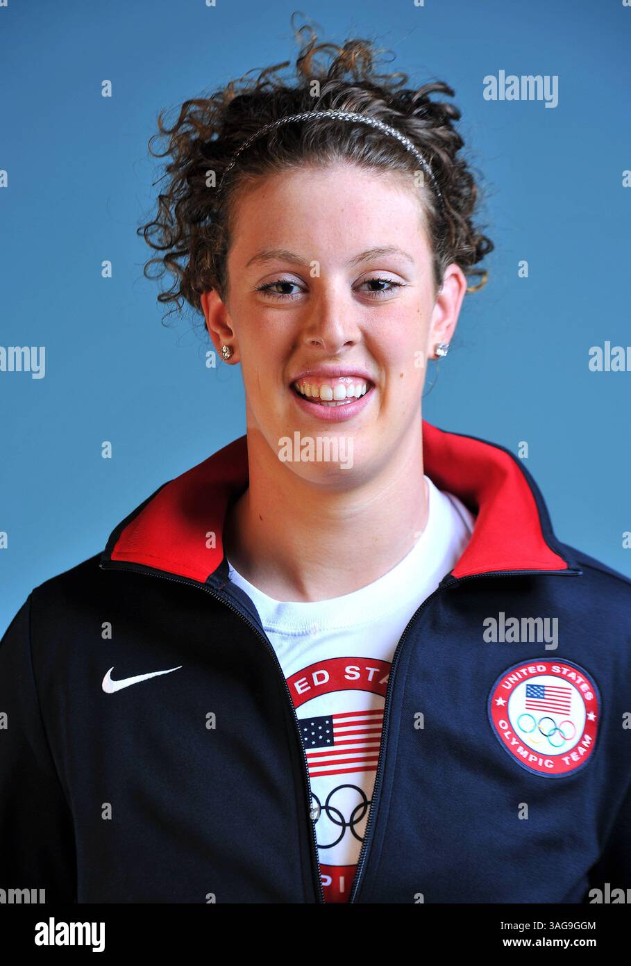 May 13th, 2012.Allison Schmidt Ð Swimming.poses for a portrait during ...