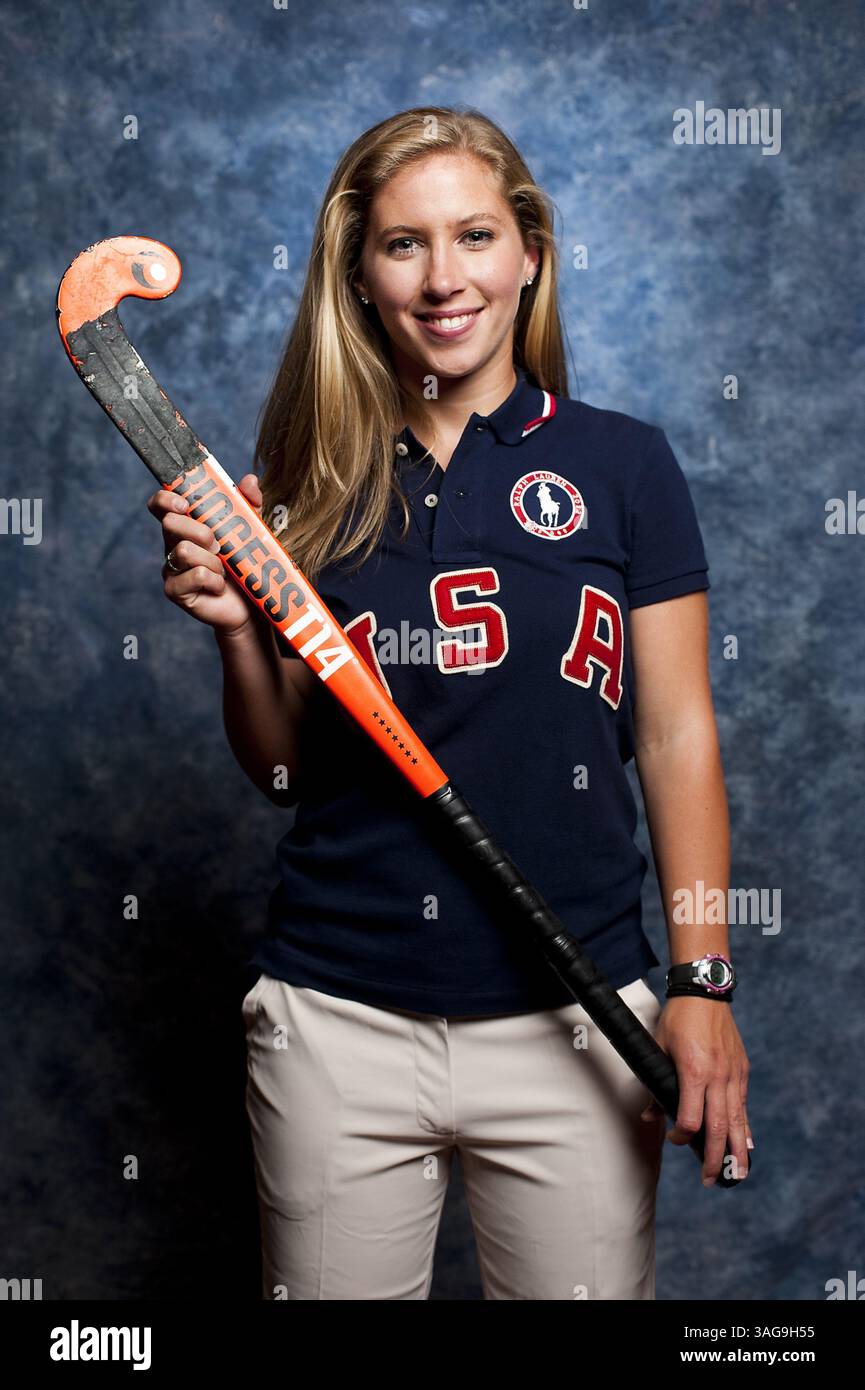 Field hockey player kathleen odonnell hi-res stock photography and ...