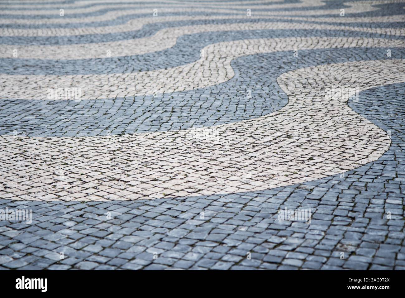 Wave pavement pattern hi-res stock photography and images - Alamy