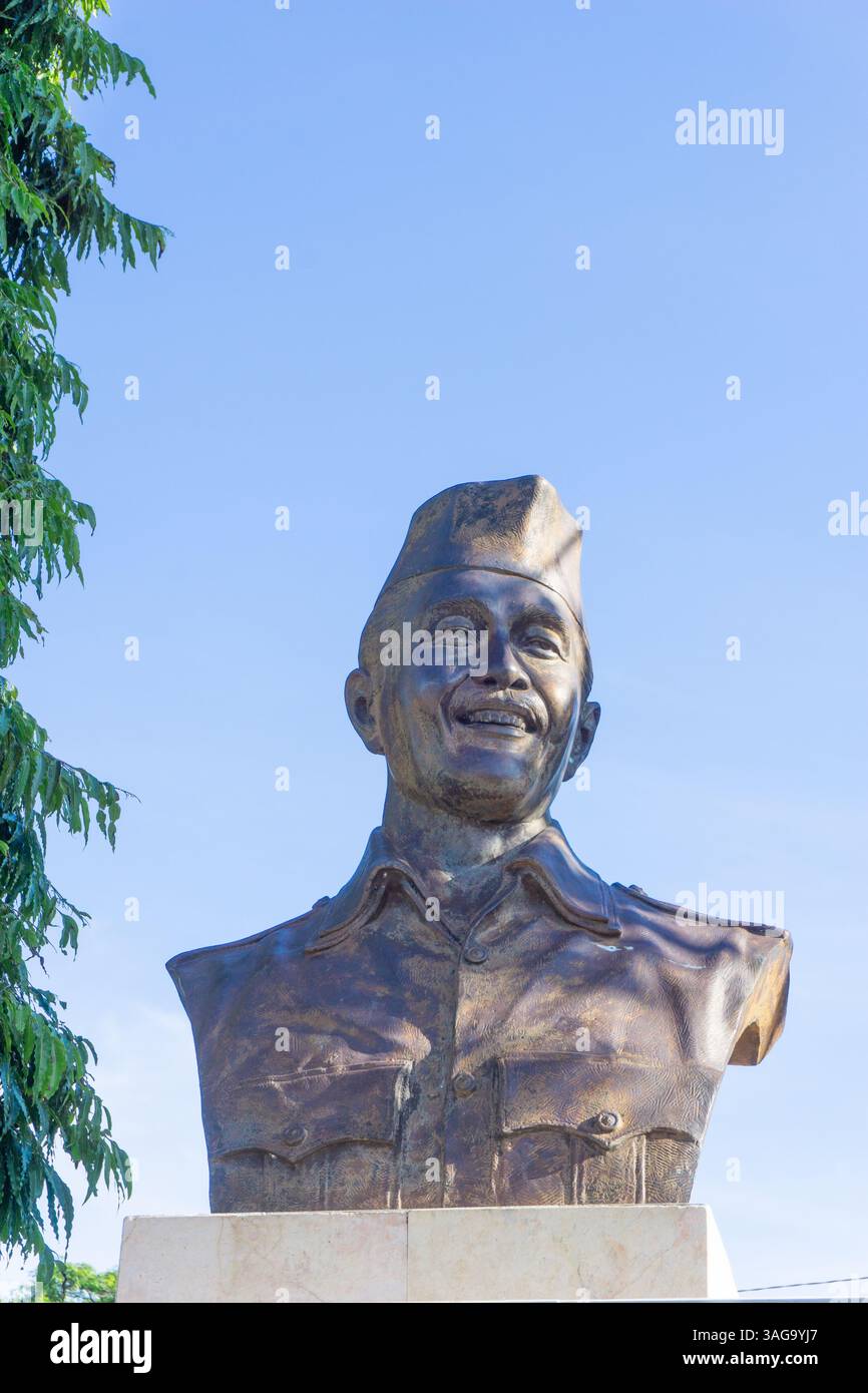 Sukarni statue. He was an Indonesian freedom fighter and activist who ...