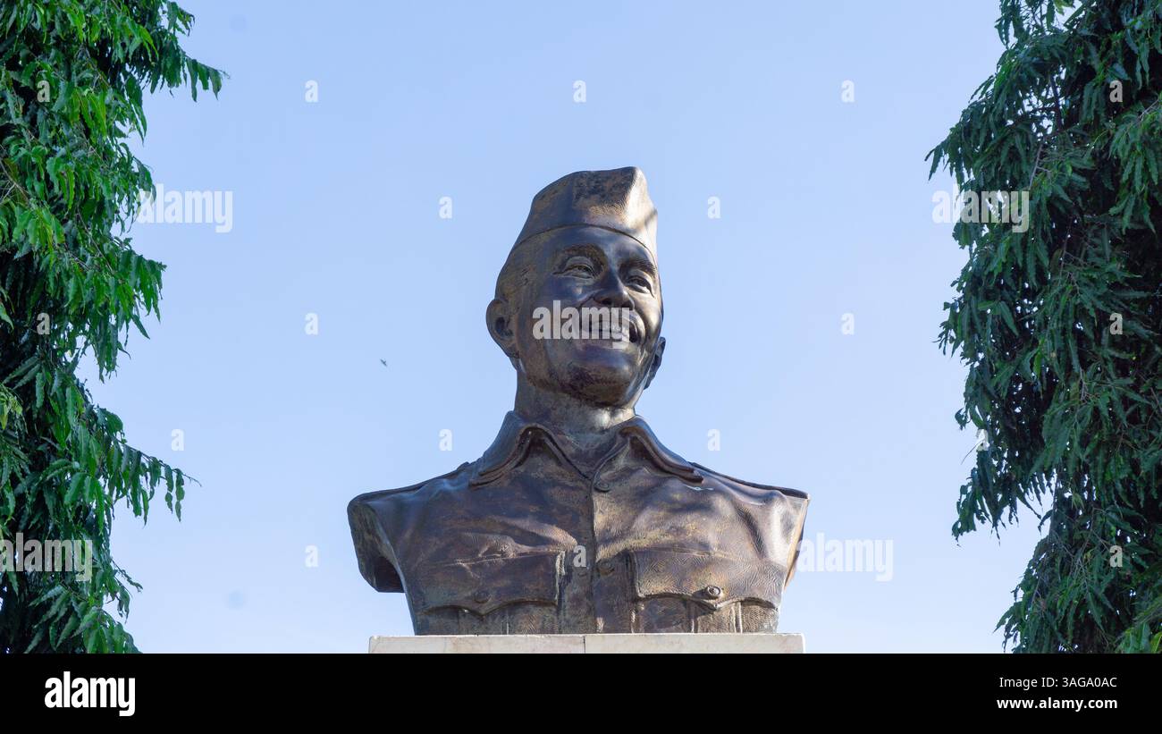 Sukarni statue. He was an Indonesian freedom fighter and activist who ...