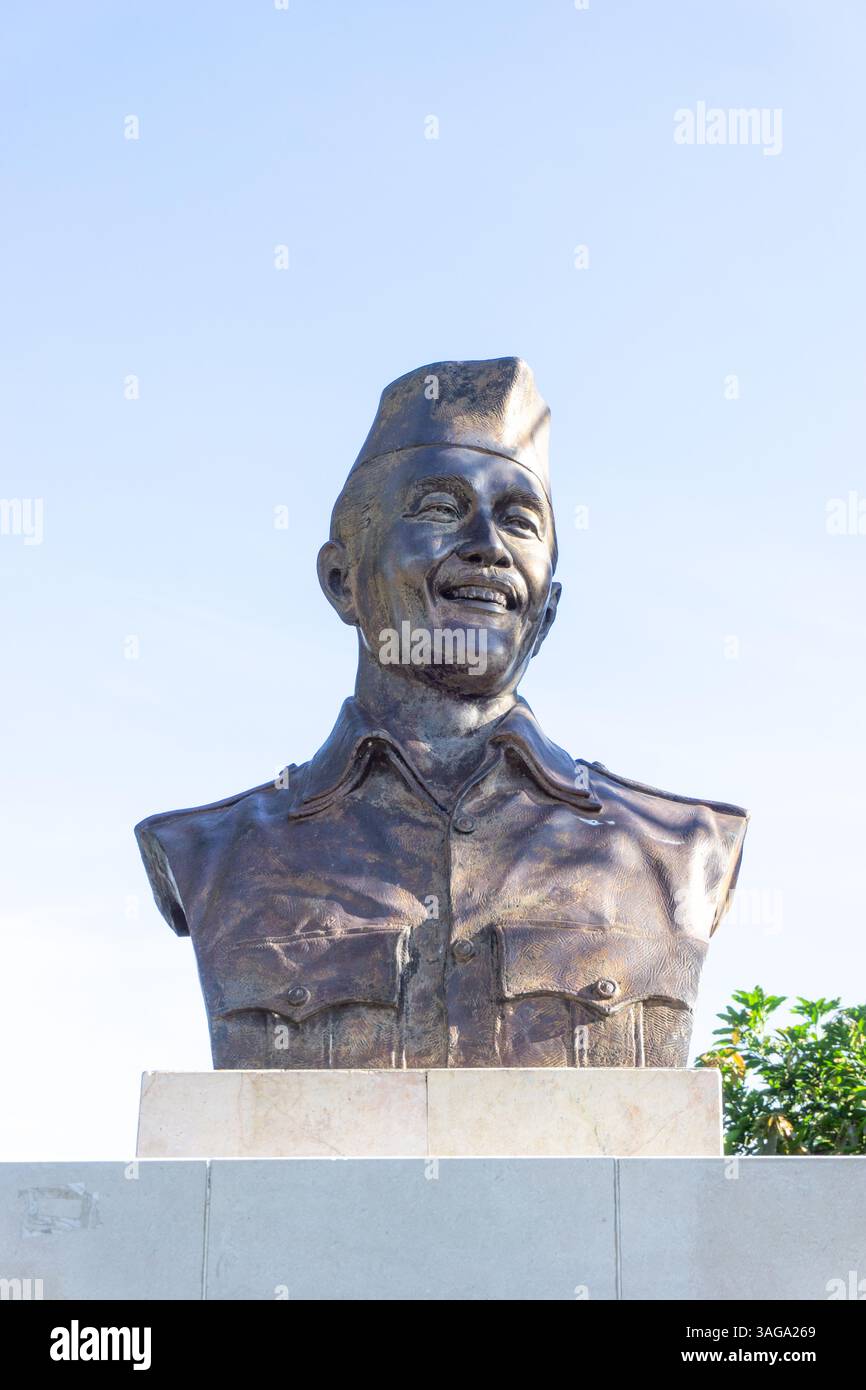Sukarni statue. He was an Indonesian freedom fighter and activist who ...