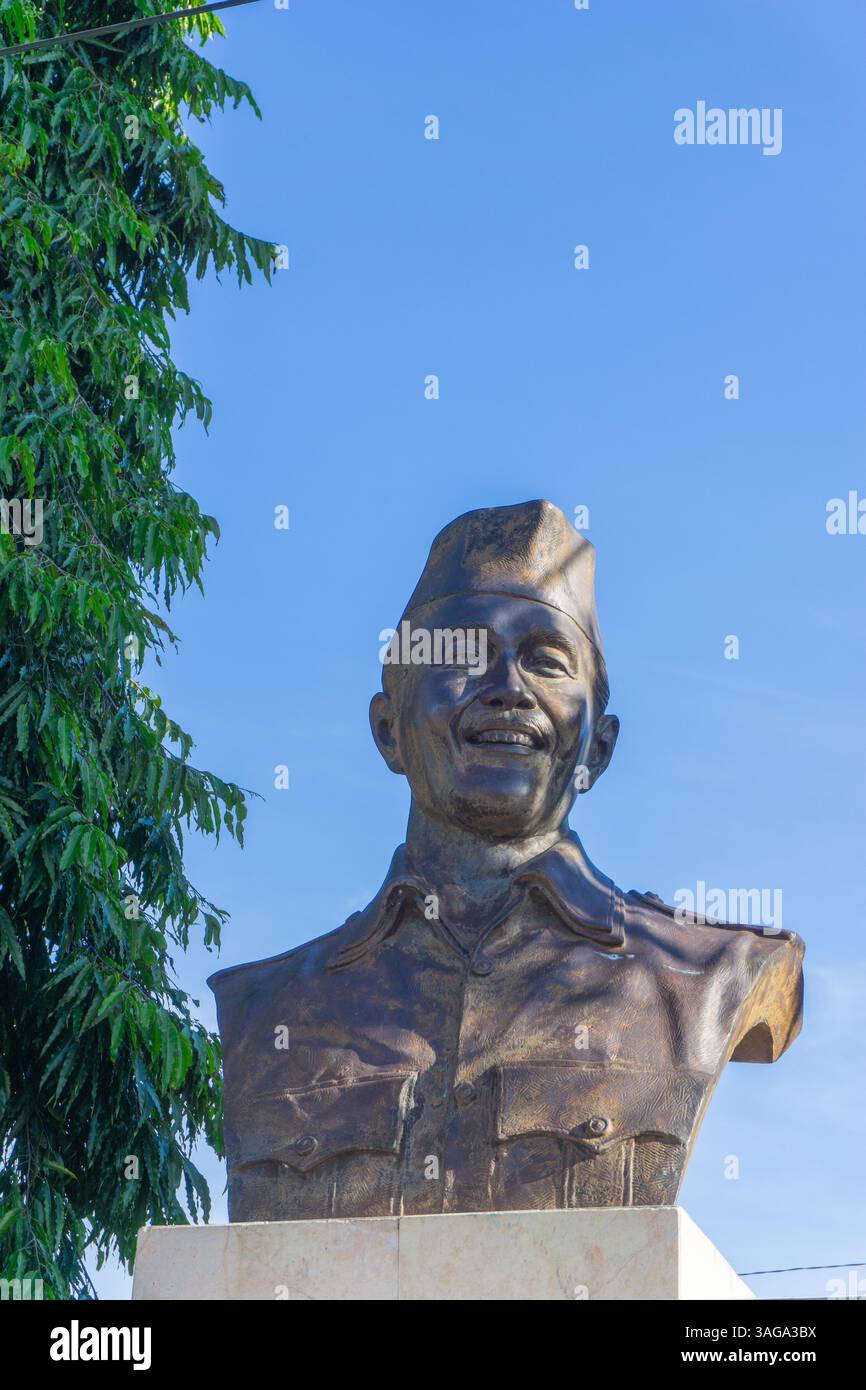 Sukarni statue. He was an Indonesian freedom fighter and activist who ...