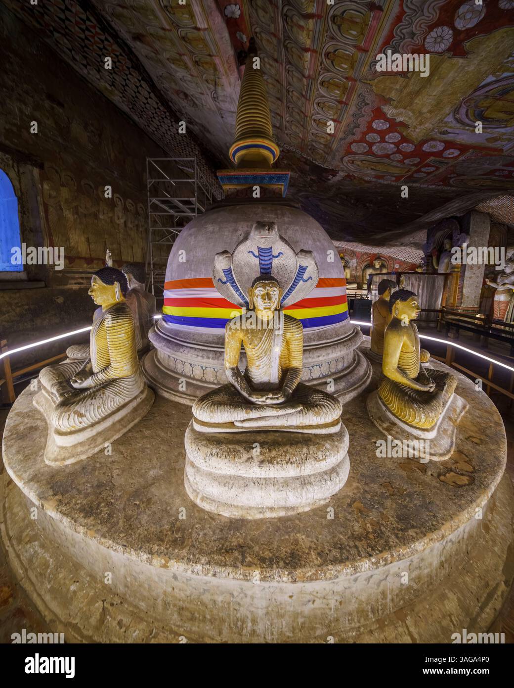 The Dambulla Cave Temple in Sri Lanka is a UNESCO World Heritage Site ...