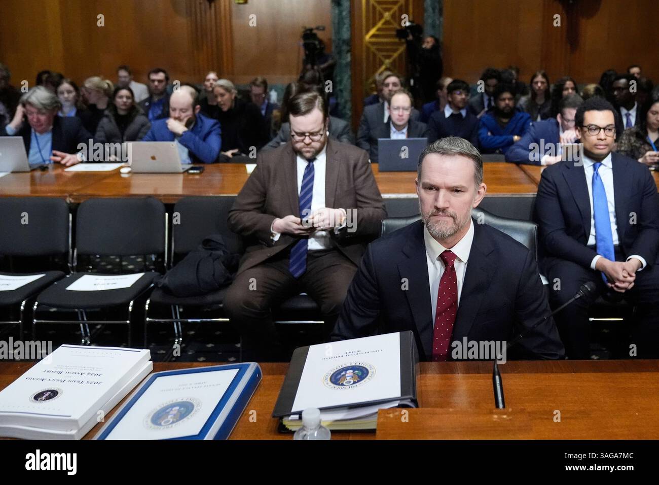 U.S. Trade Representative Jamieson Greer arrives to testify before the ...
