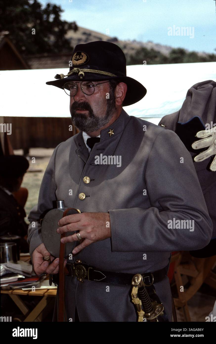 Lebec, California. U.S.A. May 1984. Fort Tejon State Historic Park U.S ...