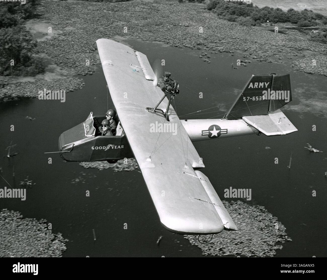 June 14, 2012 - OH, USA - Goodyear Aircraft introduced a two-seat model ...