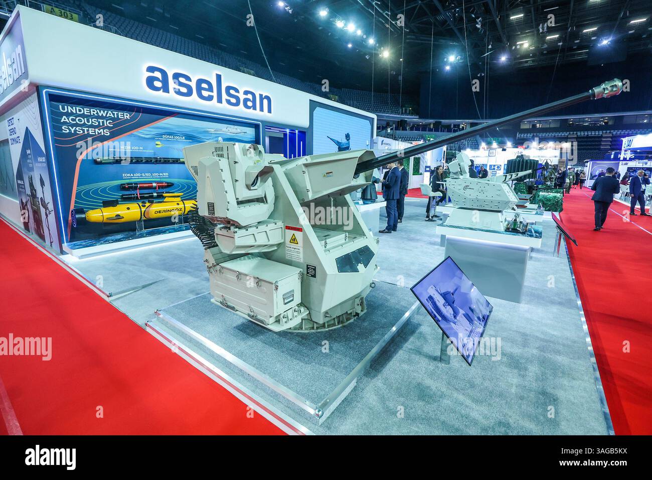 Zagreb, Croatia. 08th Apr, 2025. An international exhibition of arms ...