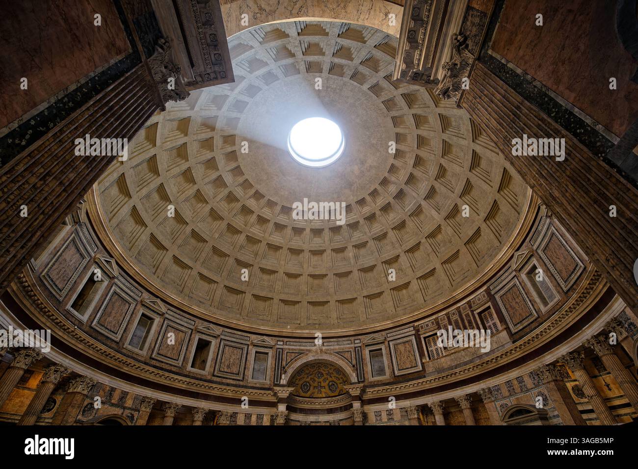 Rom, Latium, Italien, ITA - Kuppel des Pantheon 13.09.2024, Rom, Latium, Italien, ITA - Kuppel ...