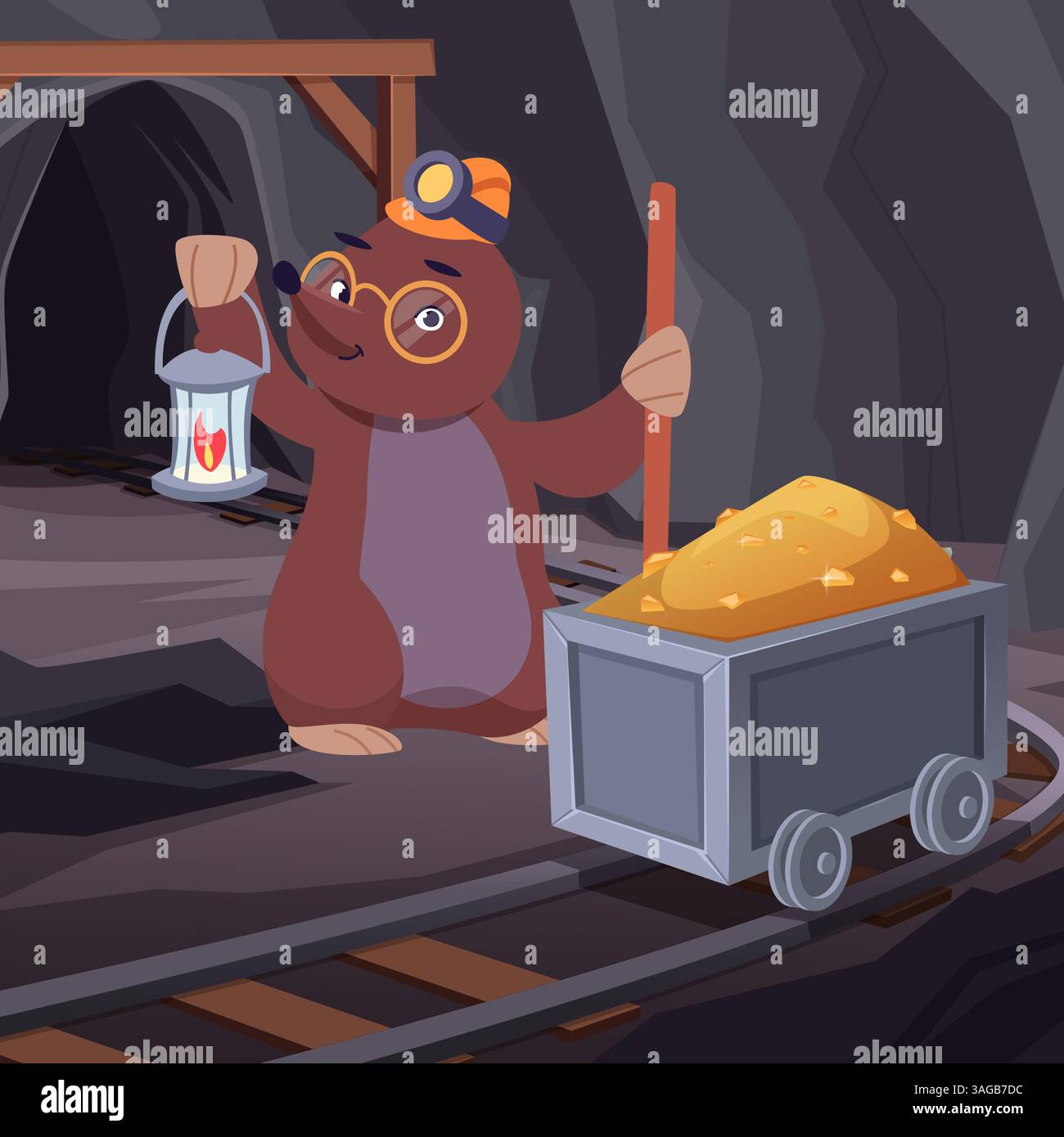 Zoo rail Stock Vector Images - Alamy