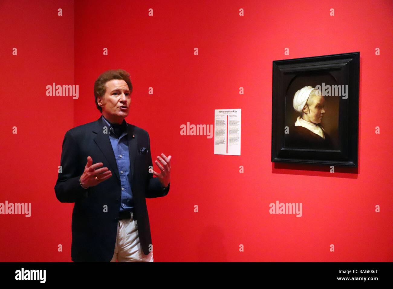 Aufnahme vom 8. April 2025 Dr. Thomas S. Kaplan, Gründer der Leiden ...